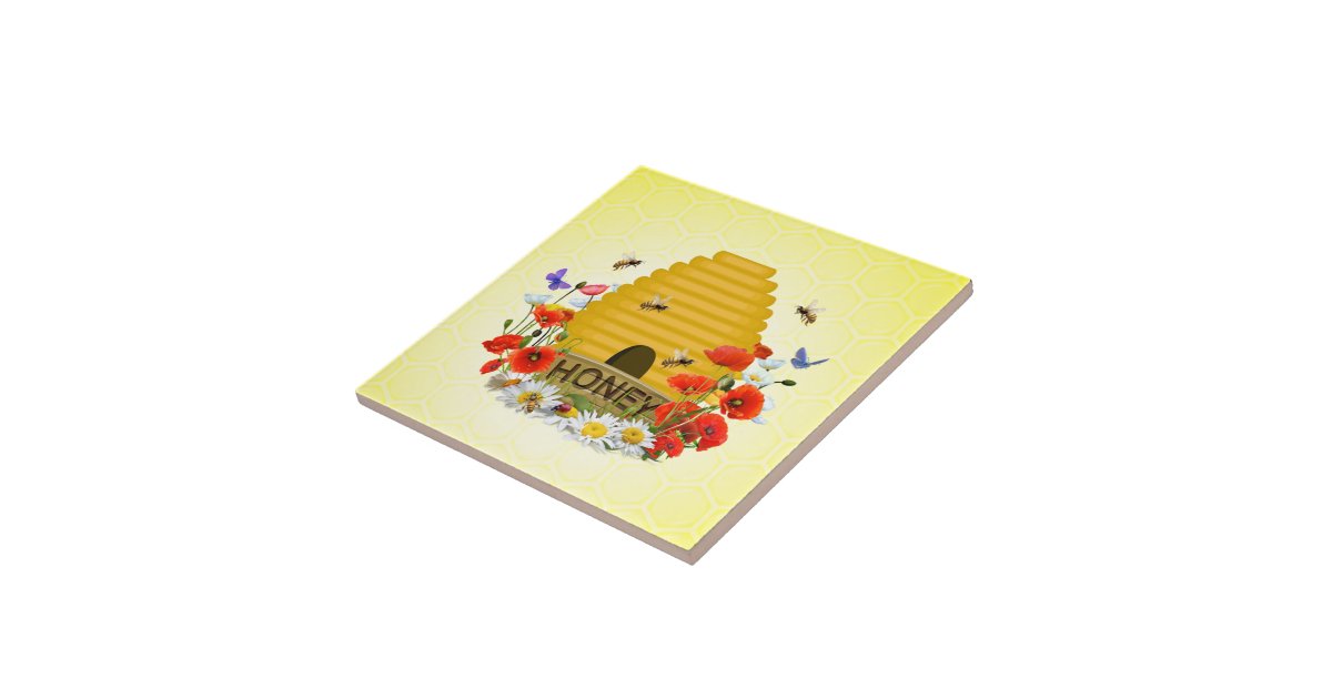Beehive Tile | Zazzle