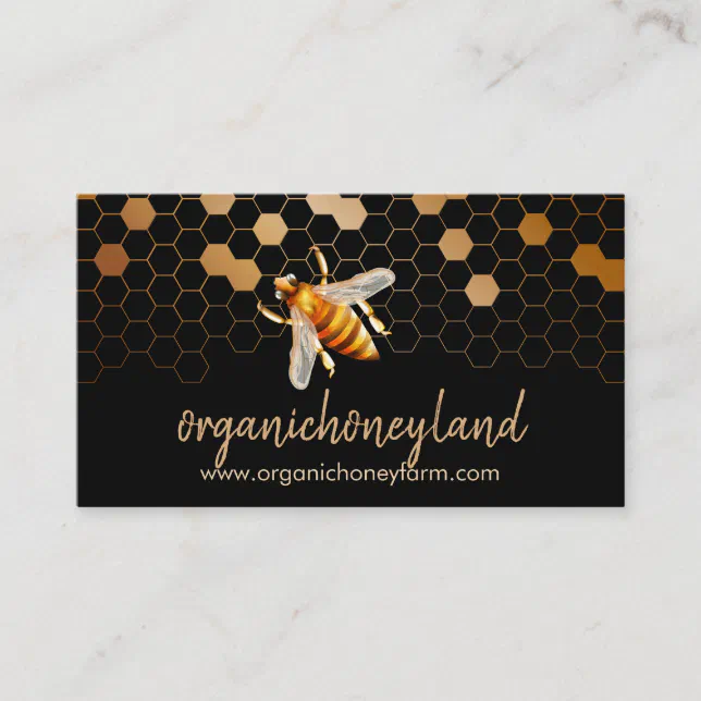 Beekeeper Apiary Business Card | Zazzle