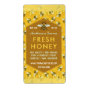Beekeeper Apiary Honey Jar Labels Honeycomb Bees | Zazzle