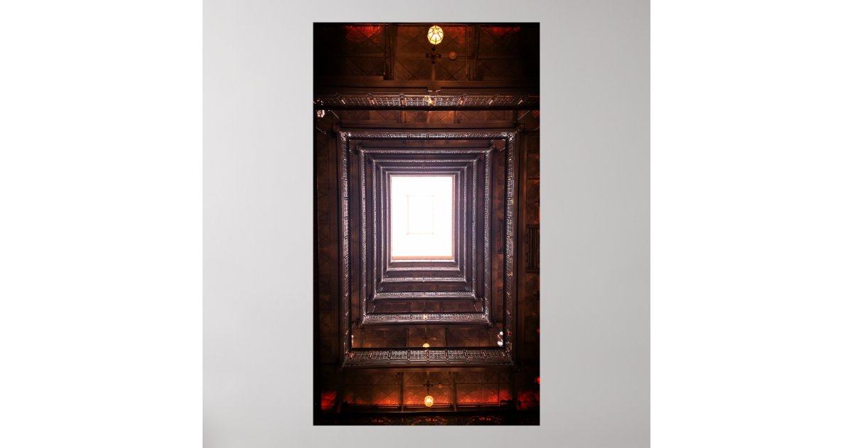 Beekman Hotel New York Atrium Poster | Zazzle