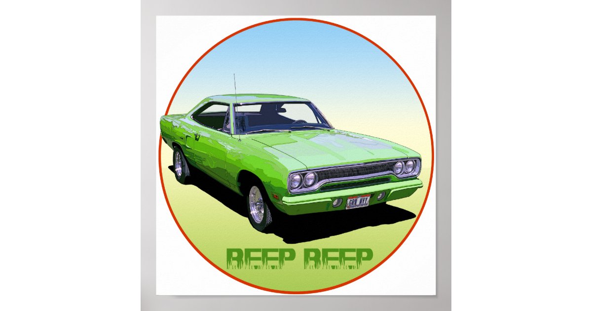 Beep-Beep Poster | Zazzle