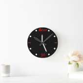 BEER 30 - Clock | Zazzle