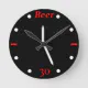 BEER 30 - Clock | Zazzle