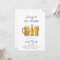Beer Birthday Invitation | Drinks Birthday Invite | Zazzle