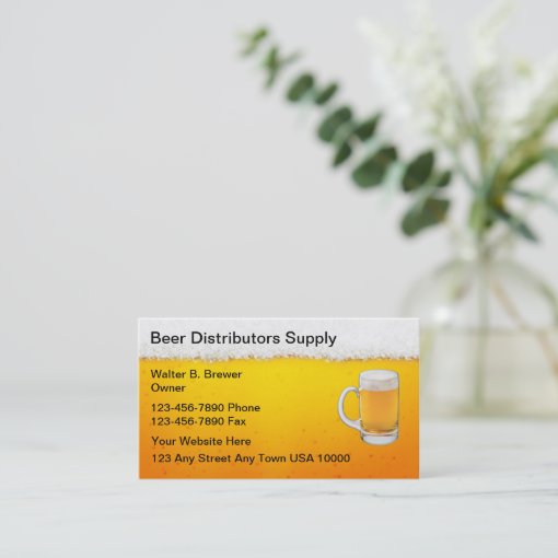 Beer Business Cards | Zazzle