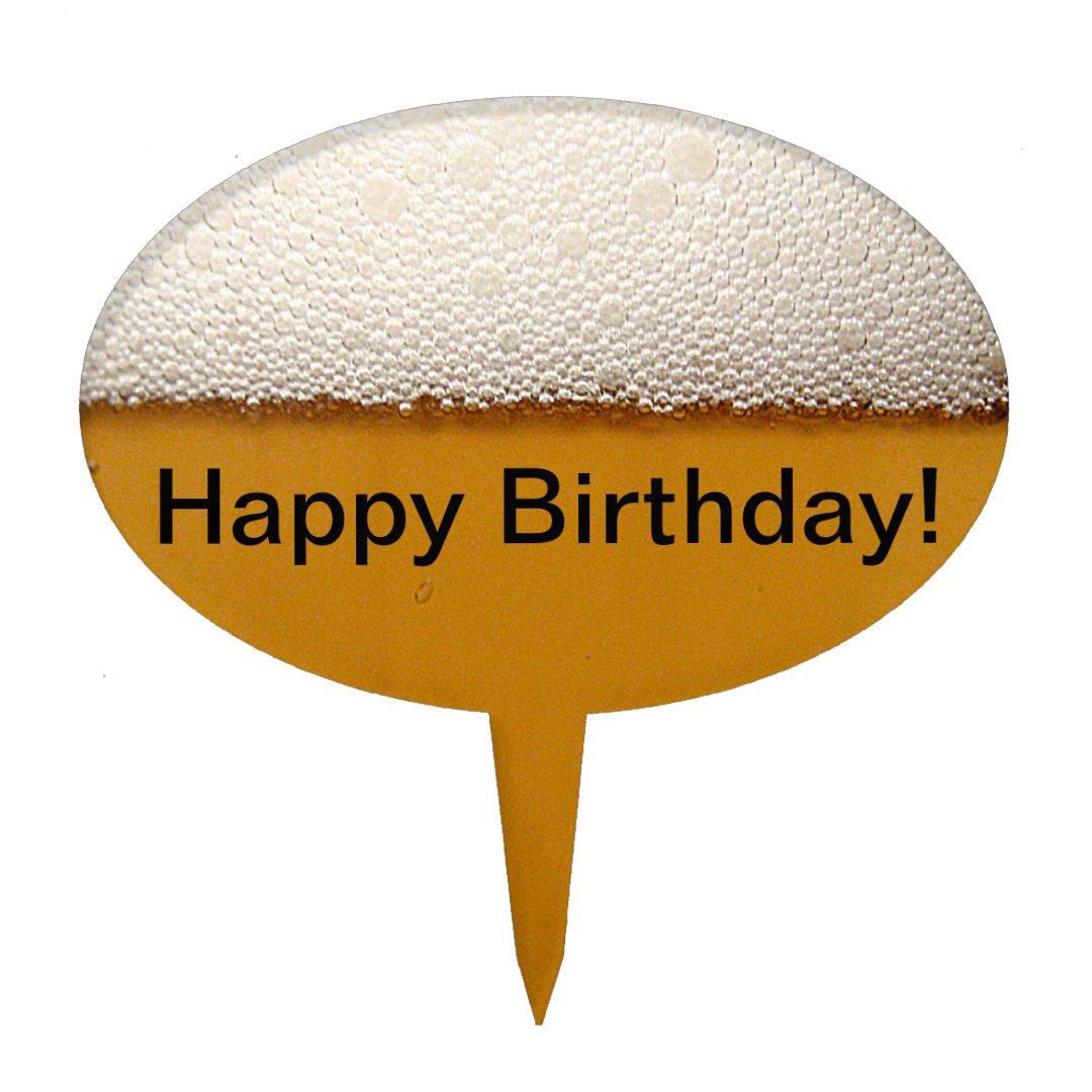 Beer Cake Topper | Zazzle