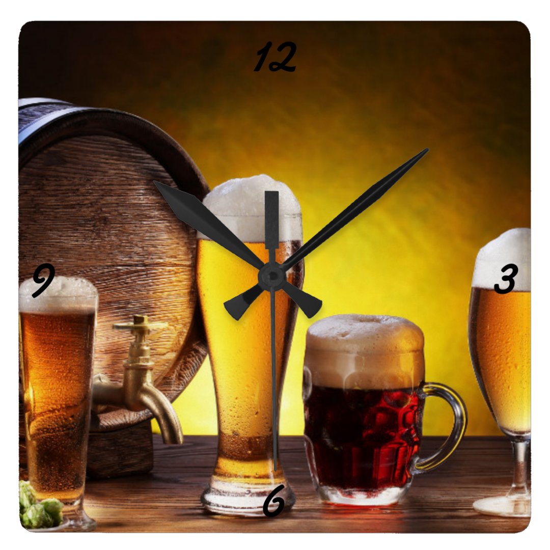 Beer Clock | Zazzle