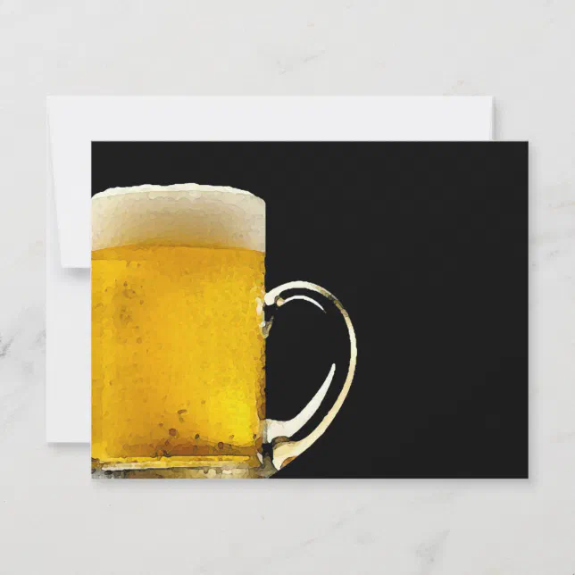 Beer Invitation - Beer Personalized Invites | Zazzle