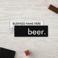 beer. loyalty punch card | Zazzle