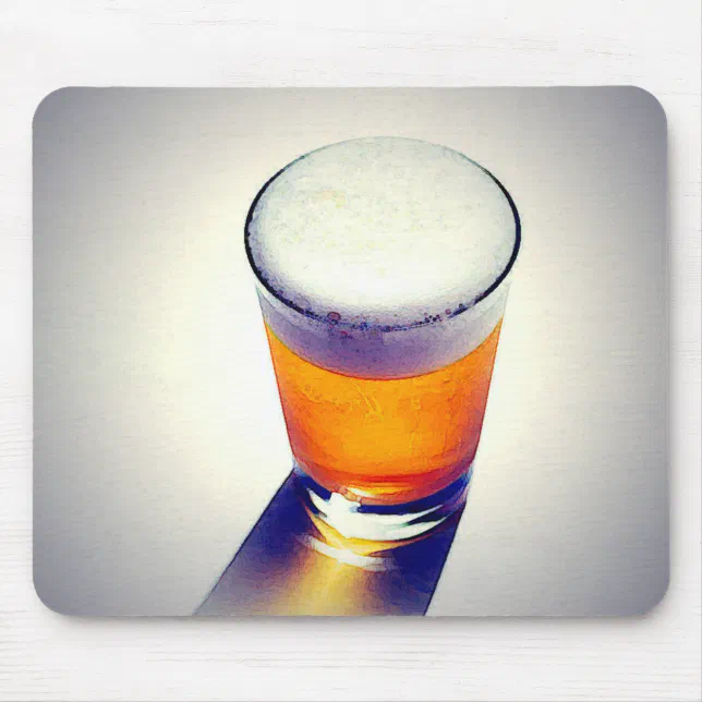Beer Mouse Pad | Zazzle
