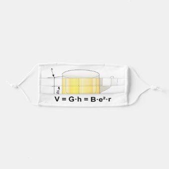 Beer Mug Adult Cloth Face Mask | Zazzle
