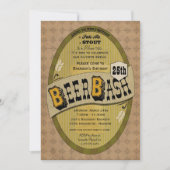 Beer Party or Beer Bash Invitation | Zazzle