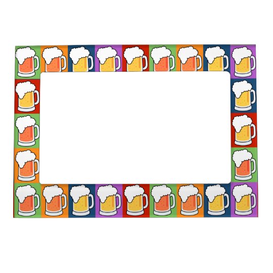 BEER Pop Art picture frame | Zazzle.com