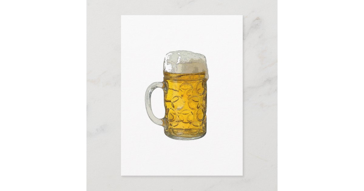 Beer Postcard | Zazzle