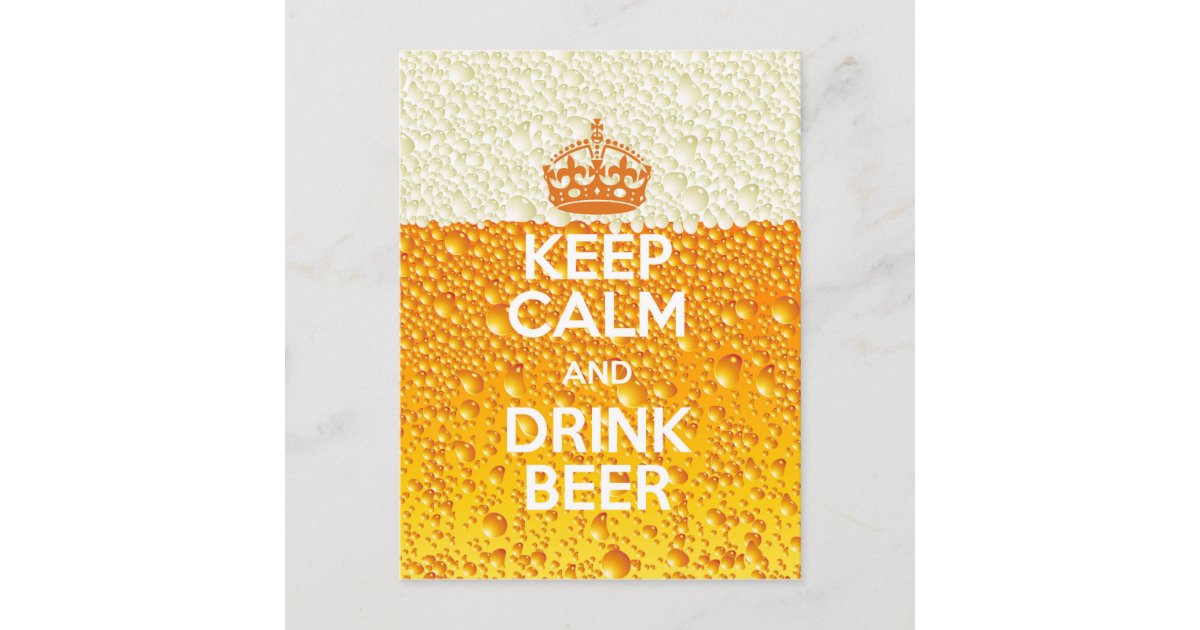 Beer Postcard | Zazzle