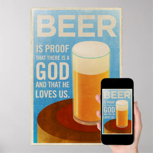 Beer Poster | Zazzle