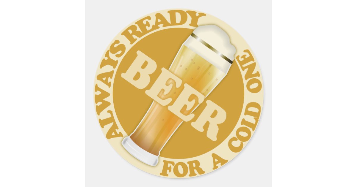 BEER stickers | Zazzle