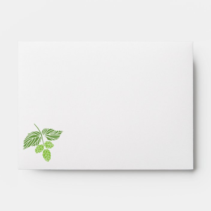 Beer Tasting Party Invitation Envelope, hops Envelope | Zazzle.com