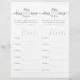 Beer Tasting Rating Scorecard Letterhead | Zazzle