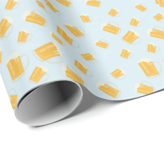 Beer Themed Wrapping Paper | Zazzle