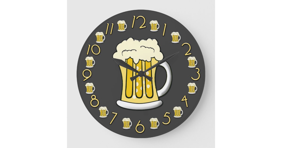 Beer Thirty Clock | Zazzle