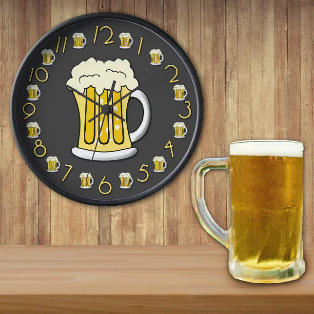 Beer Thirty Clock | Zazzle