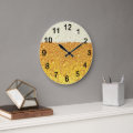 Beer Wall Clock Design | Zazzle