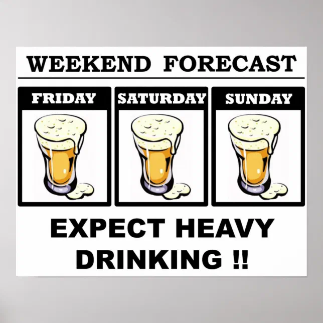 Beer Weekend full Poster | Zazzle