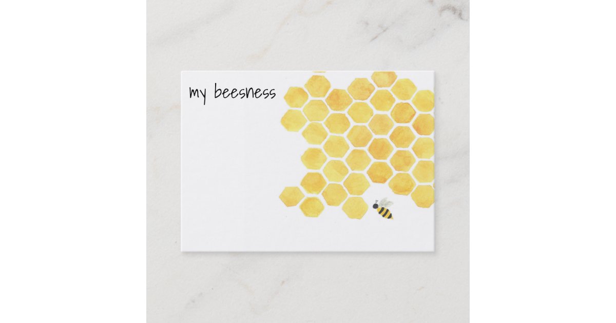 Bees business card! business card | Zazzle