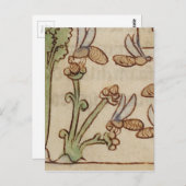 Bees from a Medieval Manuscript Postcard | Zazzle