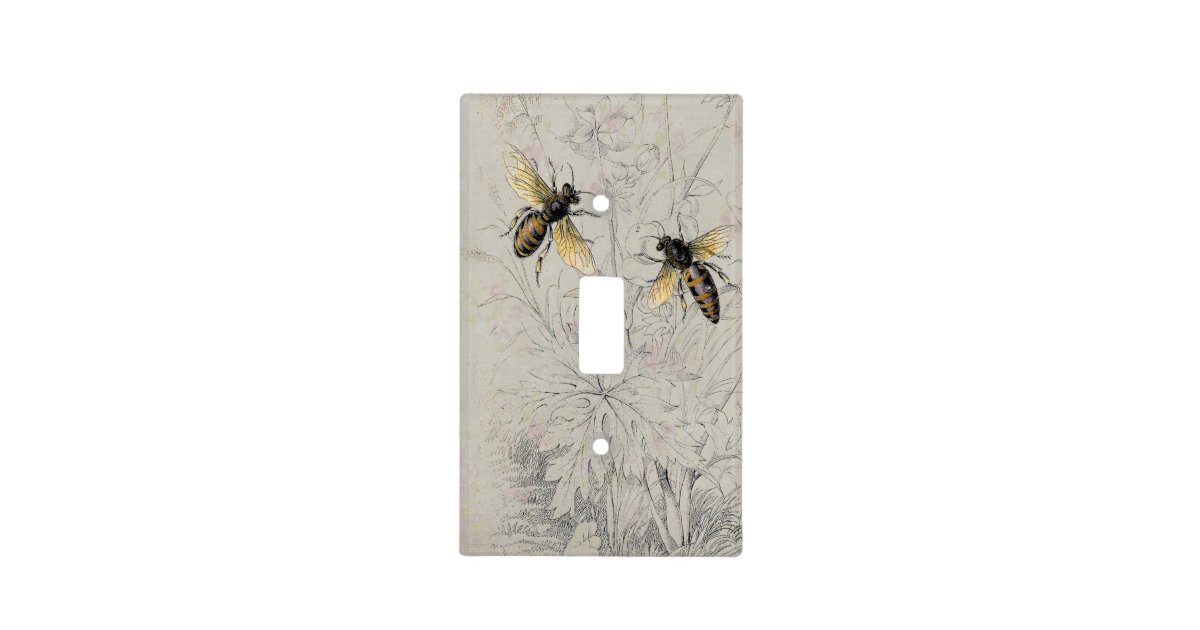 Bees Light Switch Cover | Zazzle