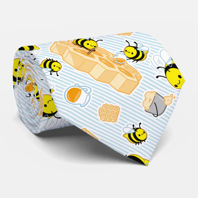 BEES! Neck Tie | Zazzle