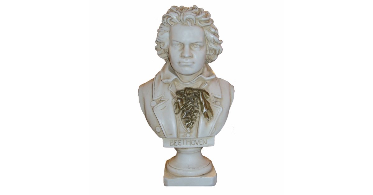 Beethoven Bust Standing Cutout | Zazzle