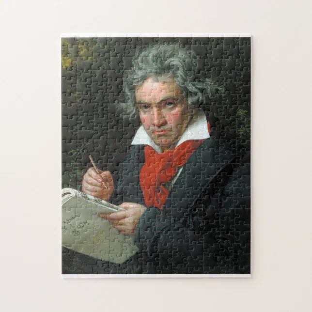 Beethoven Portrait Jigsaw Puzzle | Zazzle