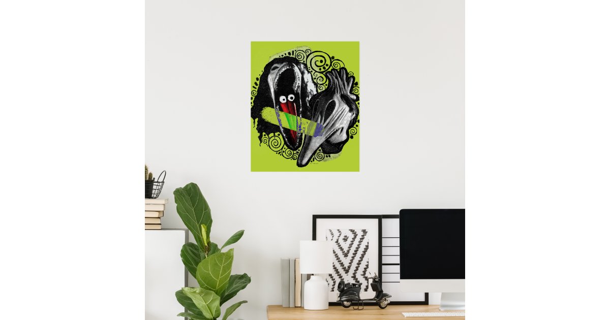 Beetlejuice | Adam & Barbara Scary Poster | Zazzle