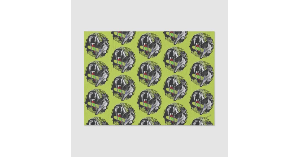 Beetlejuice | Adam & Barbara Scary Tissue Paper | Zazzle