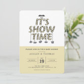 Beetlejuice Baby Shower | It's Showtime Invitation | Zazzle