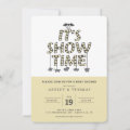Beetlejuice Baby Shower | It's Showtime Invitation | Zazzle
