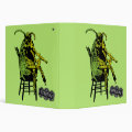 Beetlejuice | Beetle in Chair 3 Ring Binder | Zazzle