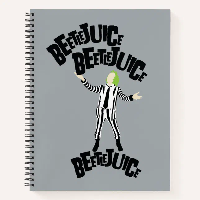 Beetlejuice Beetlejuice Beetlejuice Notebook | Zazzle