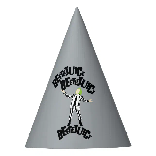 Beetlejuice Beetlejuice Beetlejuice Party Hat | Zazzle