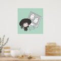 Beetlejuice | Chibi Lydia Ghost Photography Poster | Zazzle