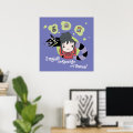 Beetlejuice | Chibi Lydia "Strange and Unusual" Poster | Zazzle