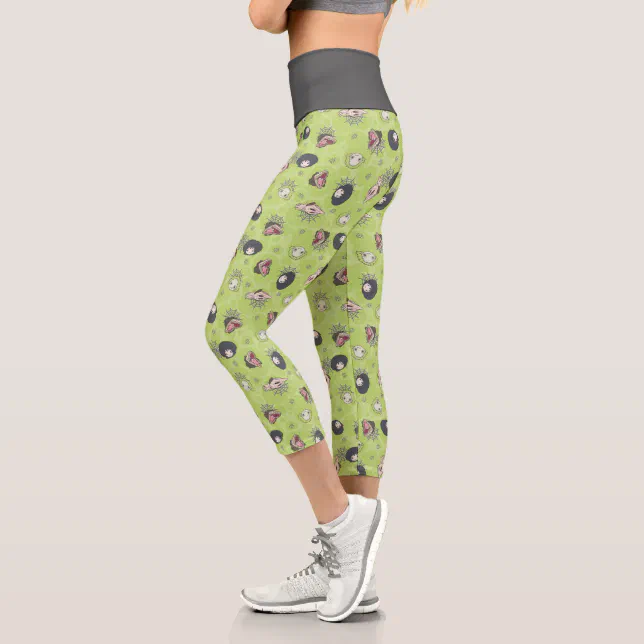 Beetlejuice | Cute Chibi Toss Pattern Capri Leggings | Zazzle