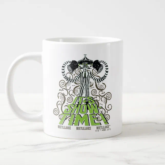 Beetlejuice | It's Show Time! Giant Coffee Mug | Zazzle