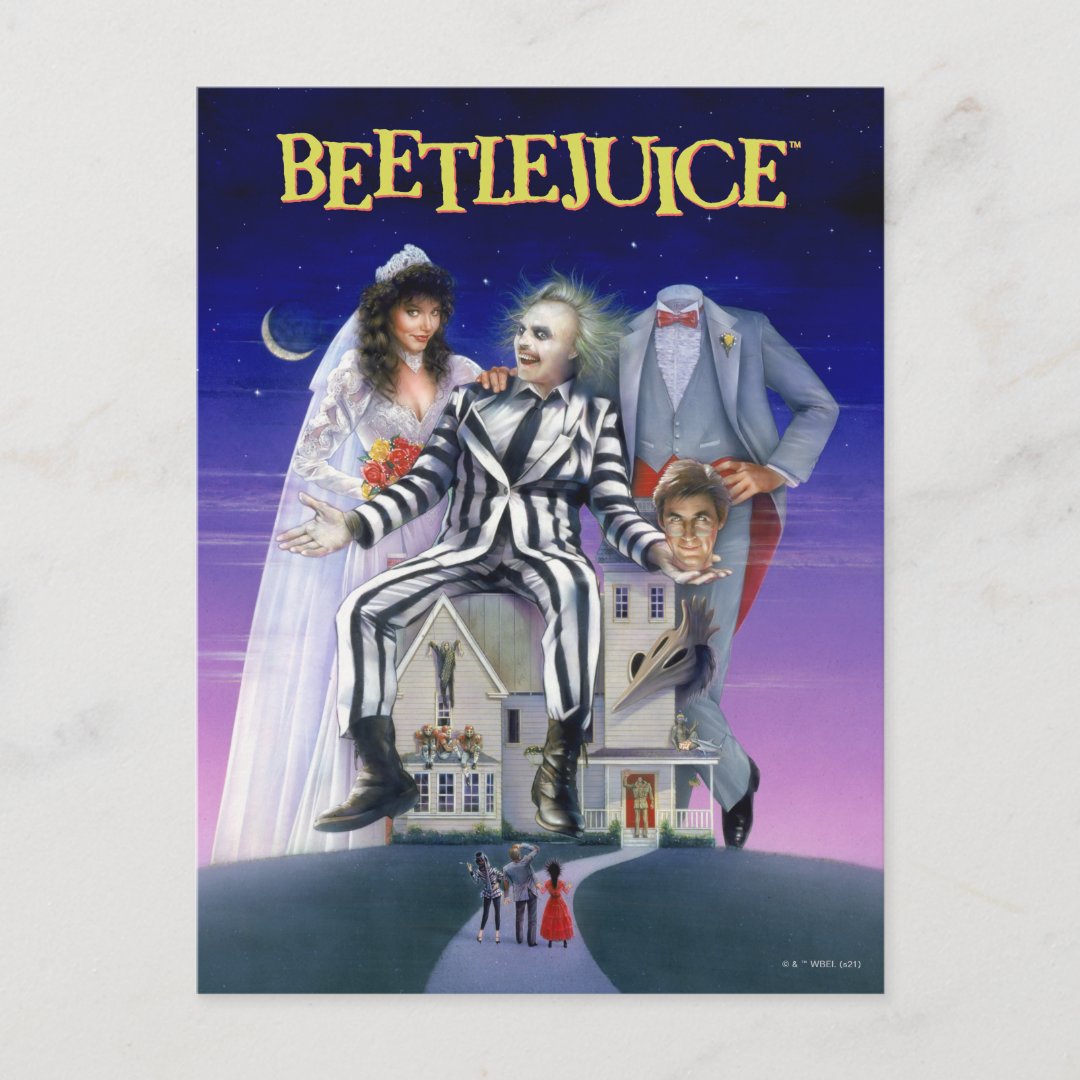 Beetlejuice | Theatrical Poster Postcard | Zazzle