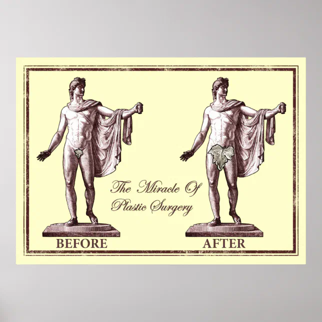 Before and After Poster | Zazzle