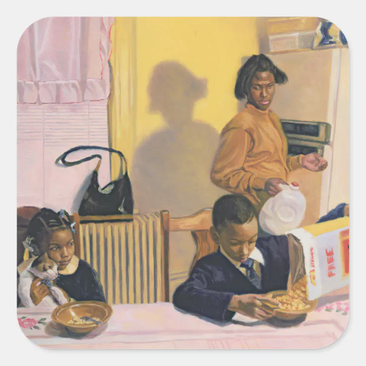 Before School 1991 Square Sticker | Zazzle