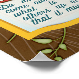 Before You Speak, T.H.I.N.K. Poster | Zazzle