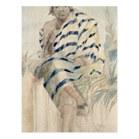 Behanzin The Last King of Dahomey Postcard | Zazzle.com